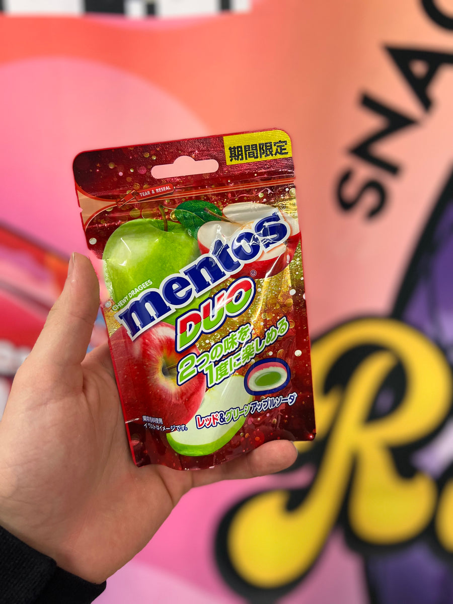 Mentos duo green/red apple “Japan” – RareMunchiez