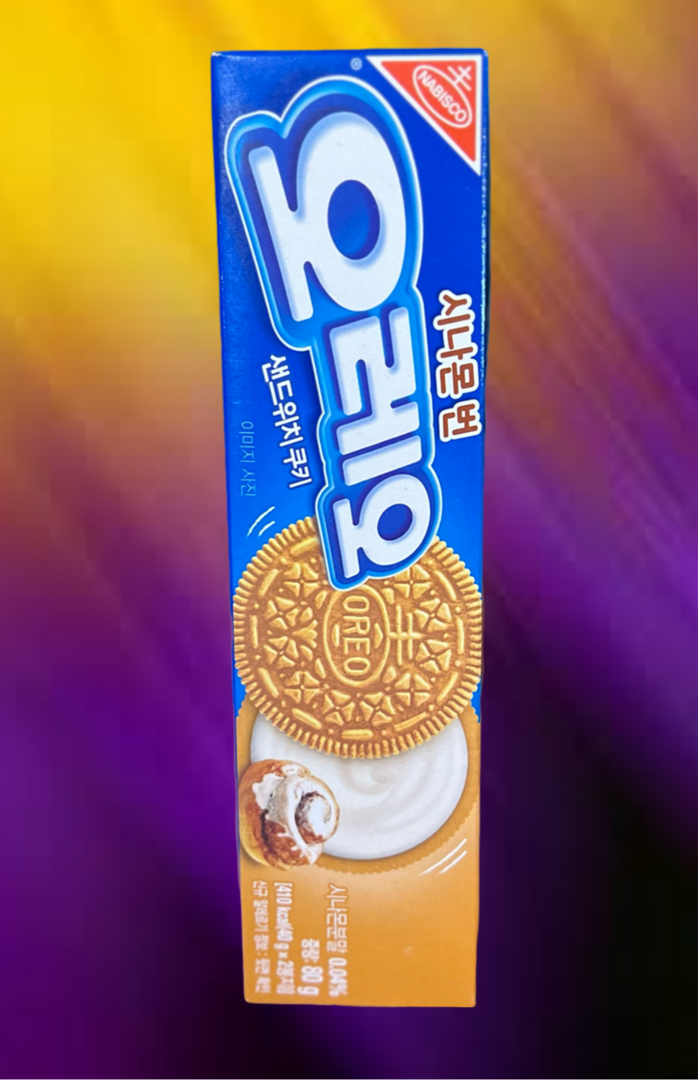 Oreo cinnamon bun “Korea” – RareMunchiez