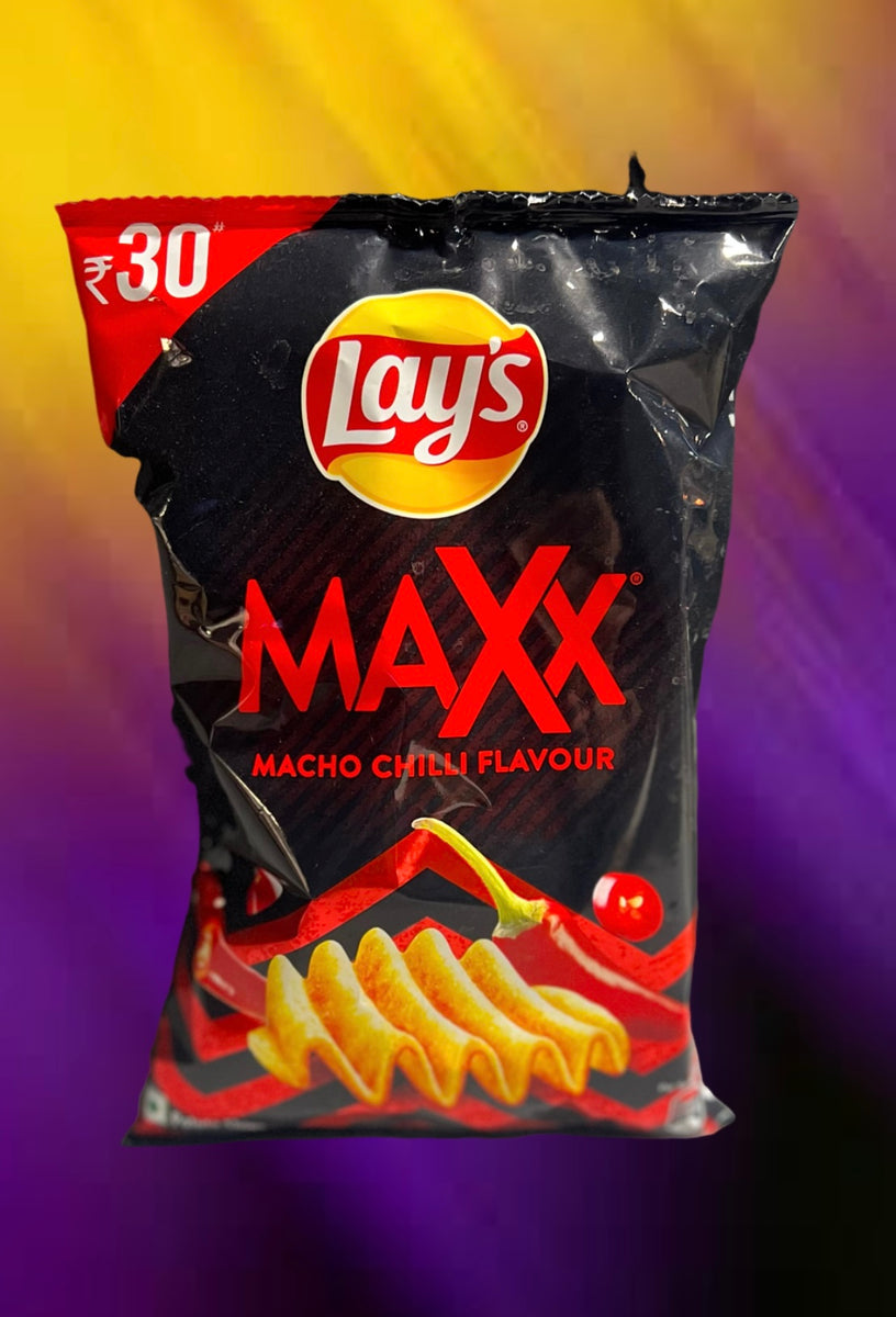 Lays maxx macho chilli flavor – RareMunchiez