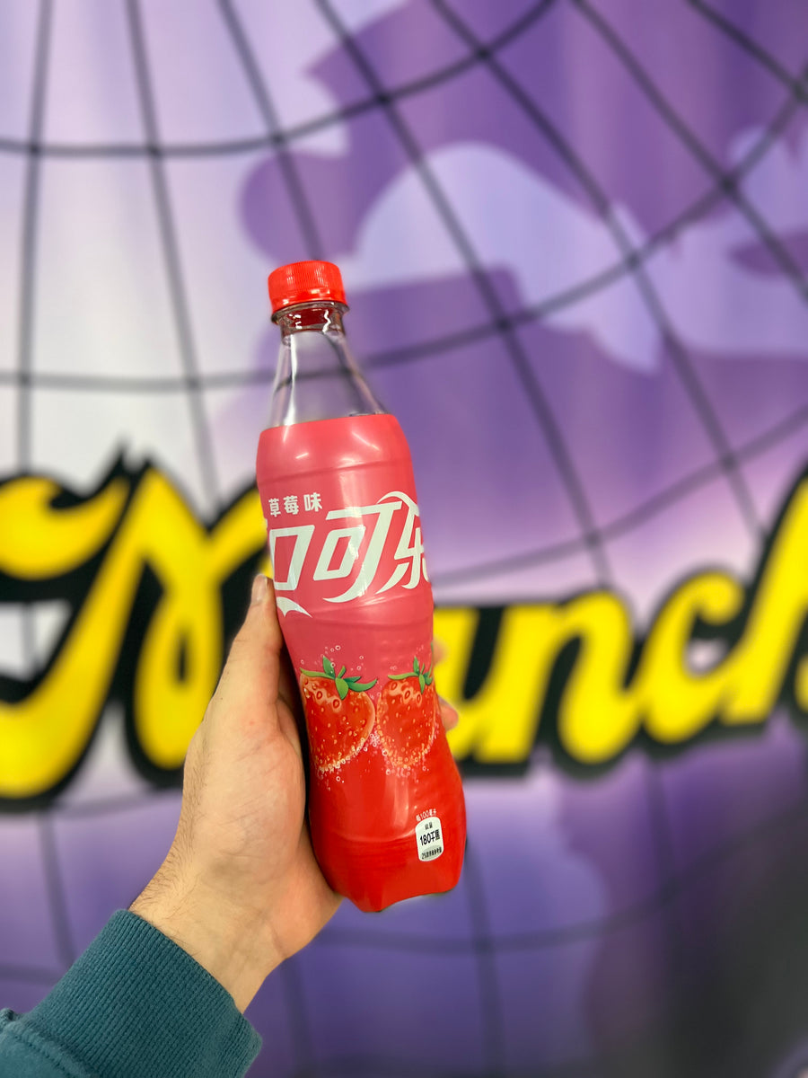 Coca Cola strawberry “LIMITED” – RareMunchiez