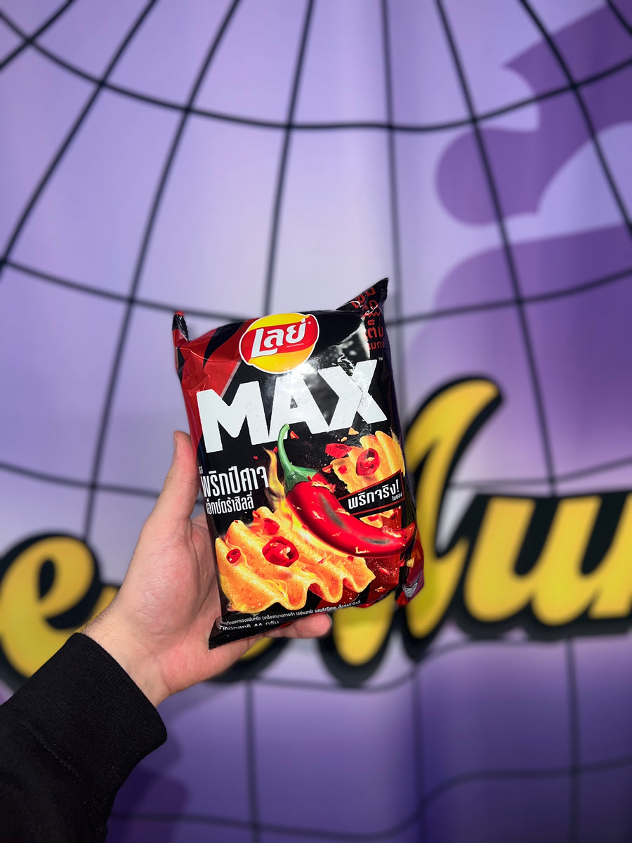 Lays max ghost pepper “Thailand” – RareMunchiez
