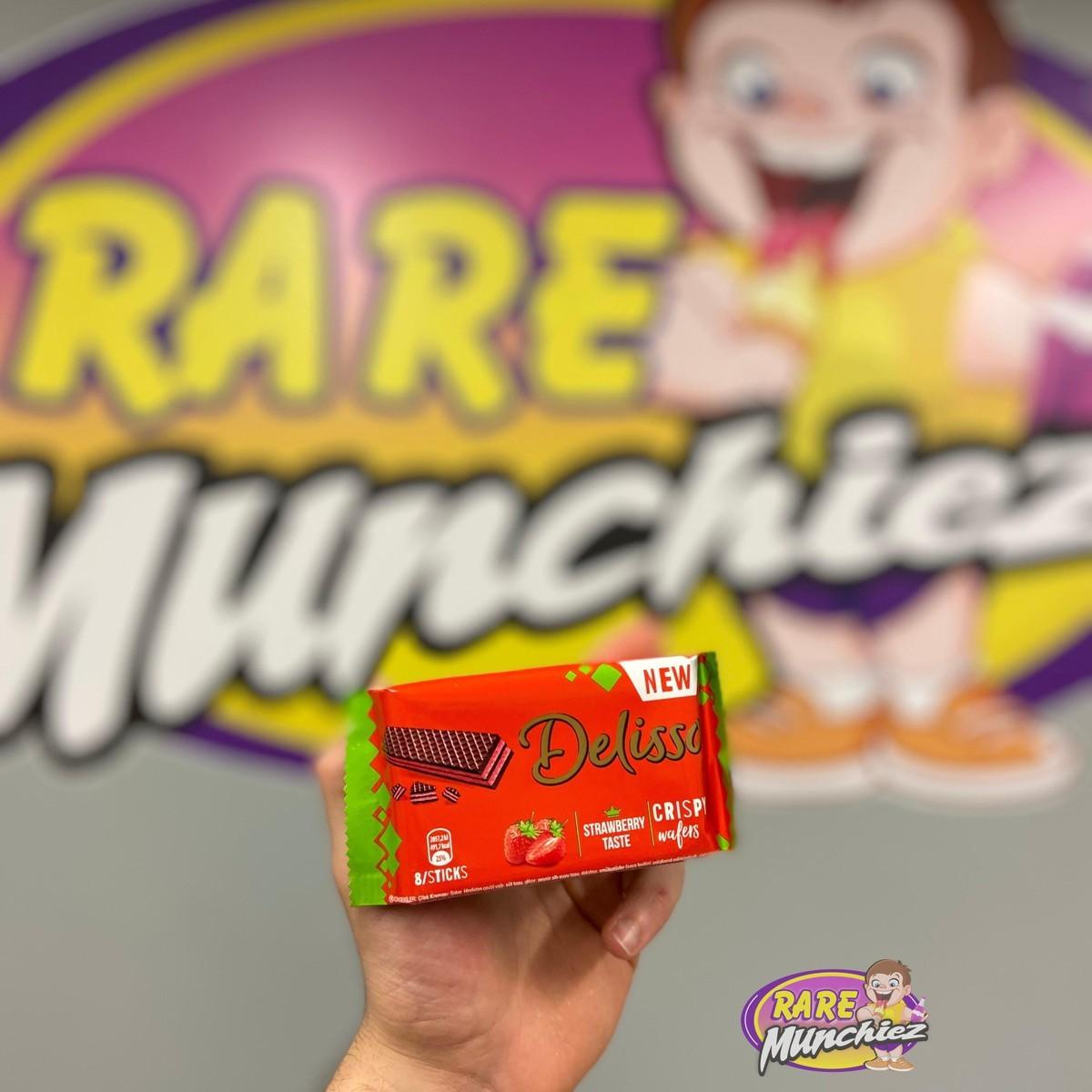 Delisso crispy strawberry wafer – RareMunchiez