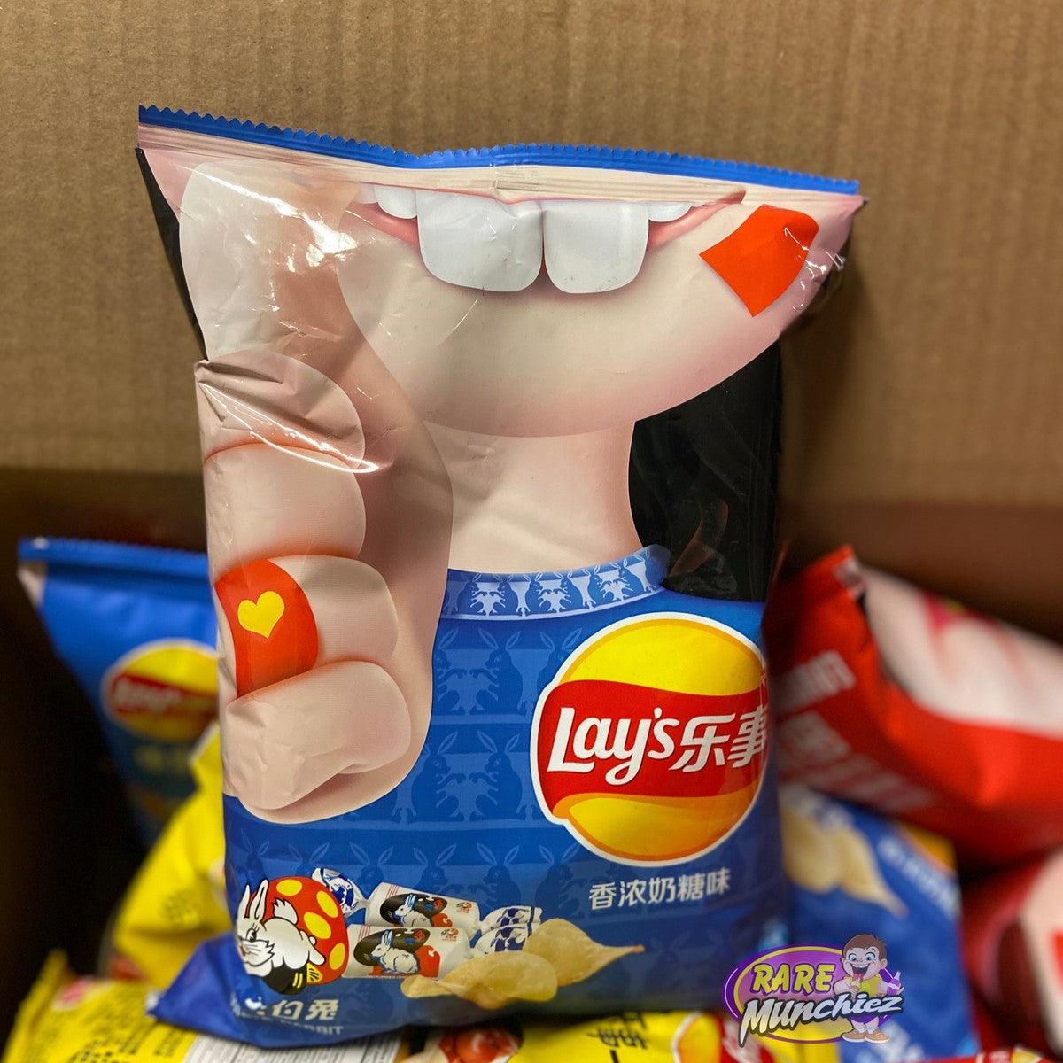 Lays white rabbit chocolate chips ( China edition) – RareMunchiez